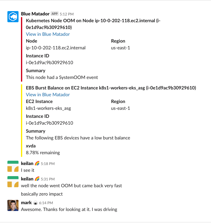 Post Mortem Kubernetes Node Oom